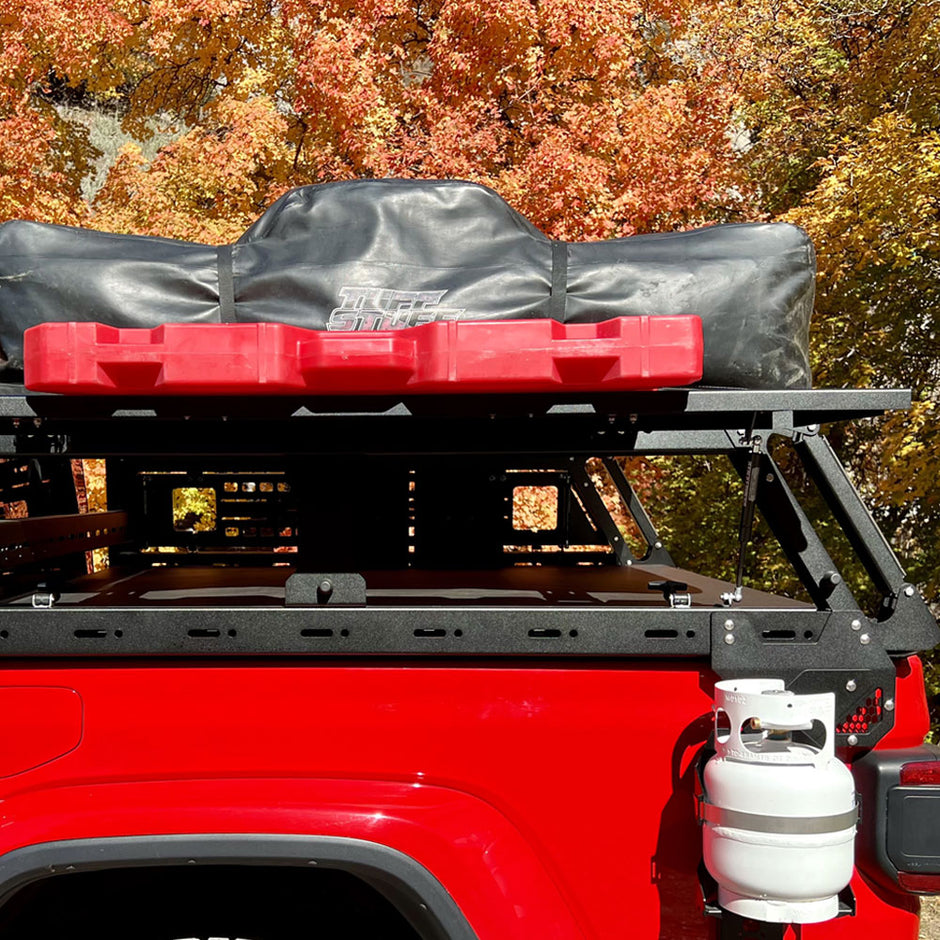 Jeep Gladiator JT Rock Slide Engineering Overland Rack Deluxe Kit ...